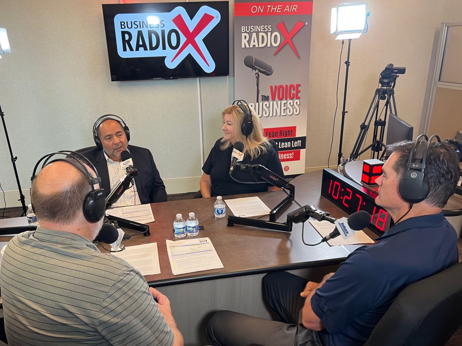 Duffie Dixon with Gwinnett County Public Library and Jess Villegas with ...