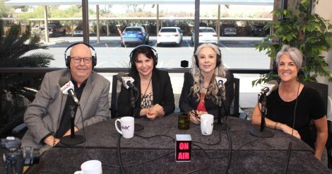 Paloma Greenwald and Rob Buelow with AZNext and Laura Hemenway with ...