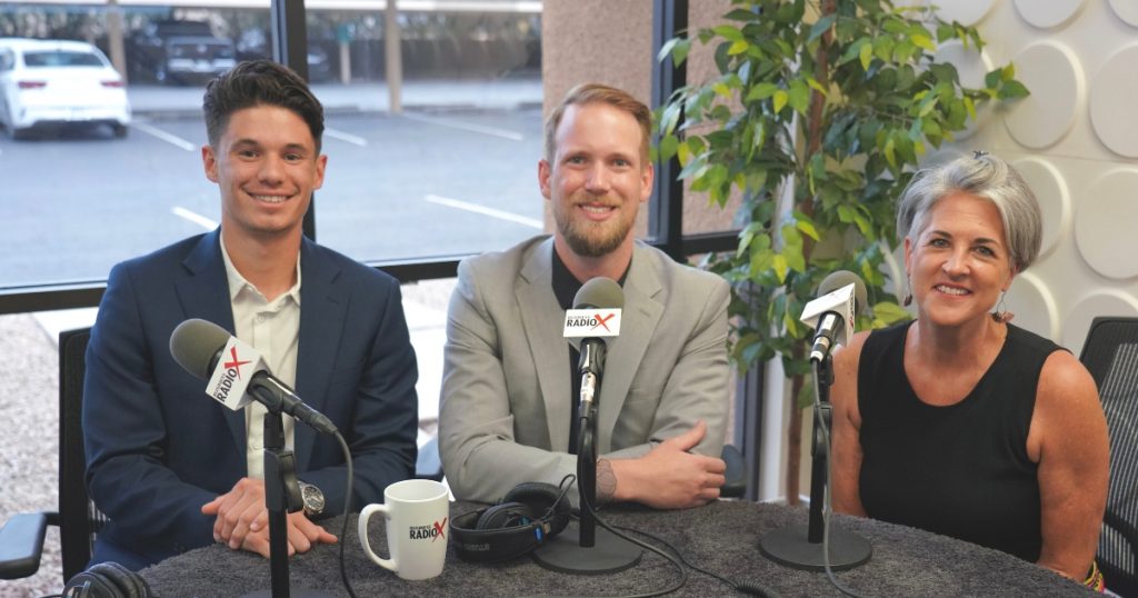 Nathan Knight and Chris Fox with GMS - Business RadioX