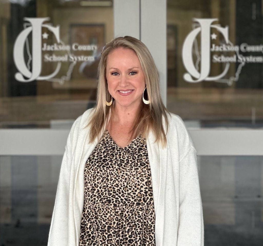 Melissa Britt with The Jackson County Area Chamber of Commerce ...