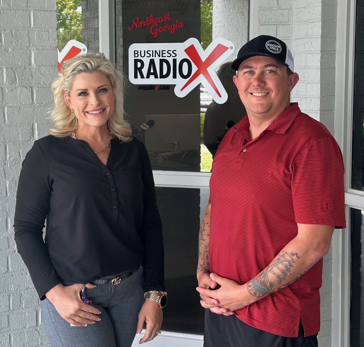 Jennifer Stimpson & Chris Huskey with the Kiwanis Club of Athens ...