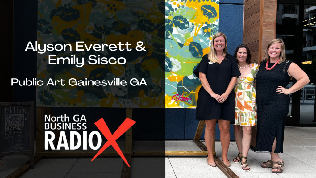 Alyson Everett and Emily Sisco | Public Art Gainesville GA - Business ...