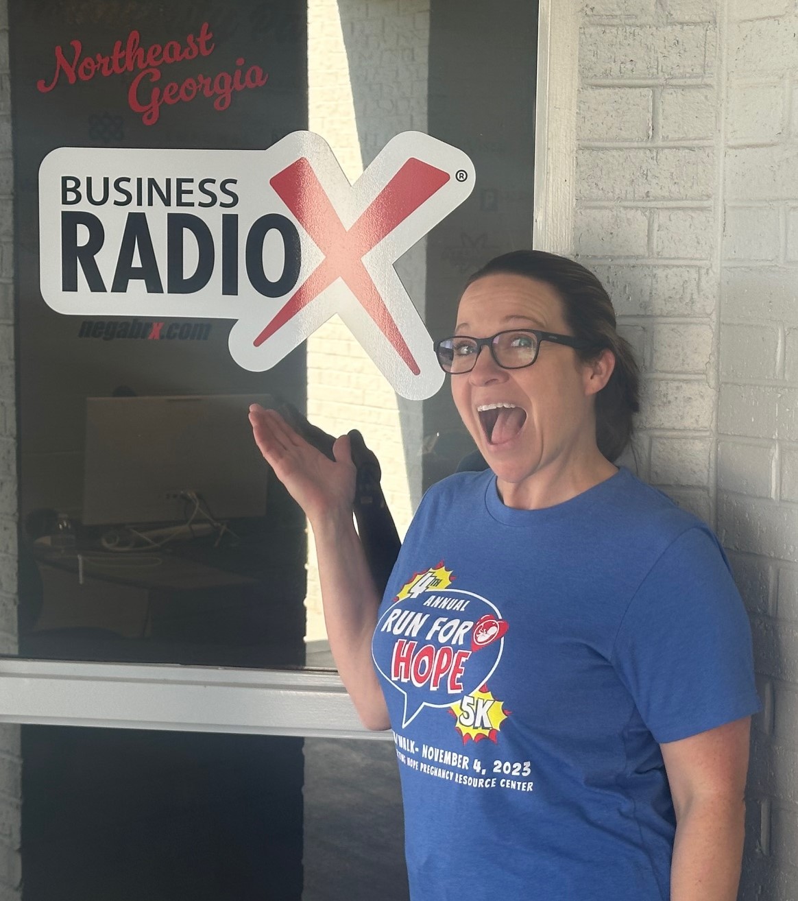 Mindy Mosser with Run for Hope 5K - Business RadioX