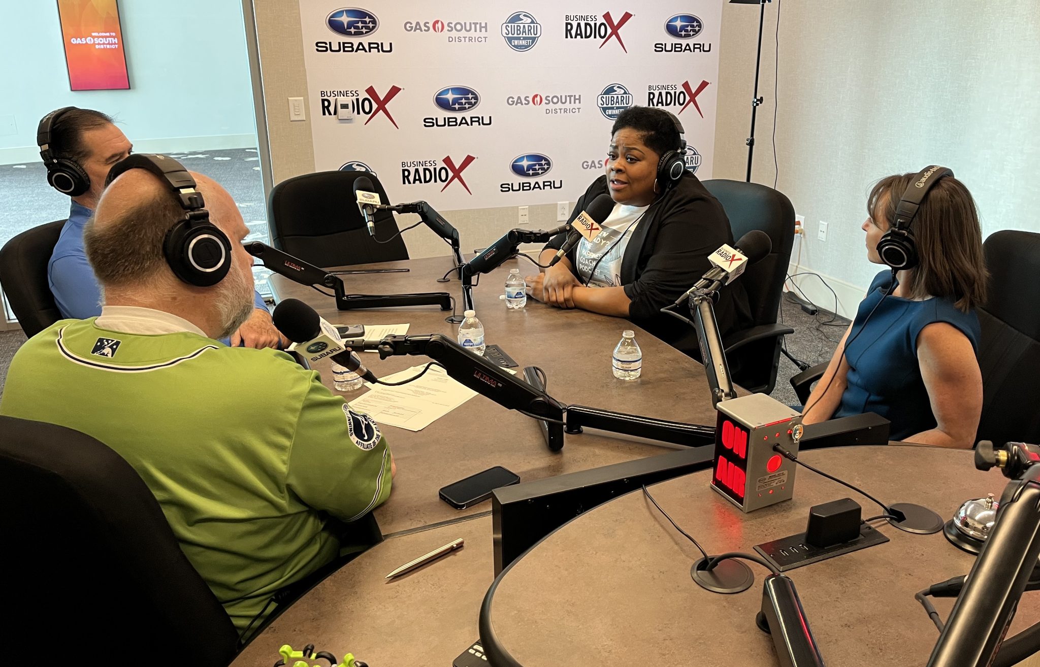 Heidi Moore and Alex Radford with the Lake Lanier Boat Show - Business ...