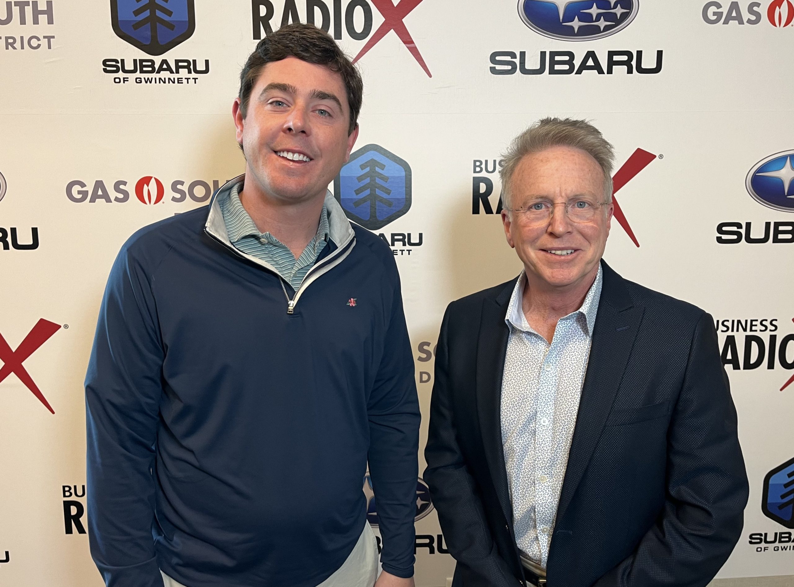 Matthew Gore with NightGlass Media Group and Matthew Bowling with ...