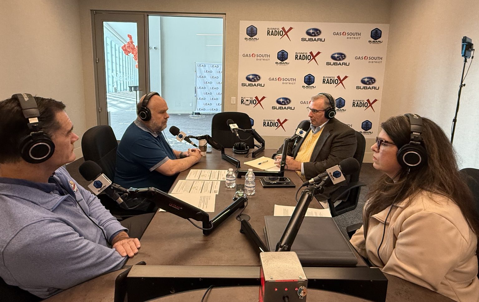 Deborah Ward with Point of View HR and Rett Gunn with Gunn Built, LLC ...